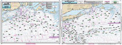 Captain Seagull's Offshore Canyon Chart MA, RI, CT, NY Offshore Nautic ...