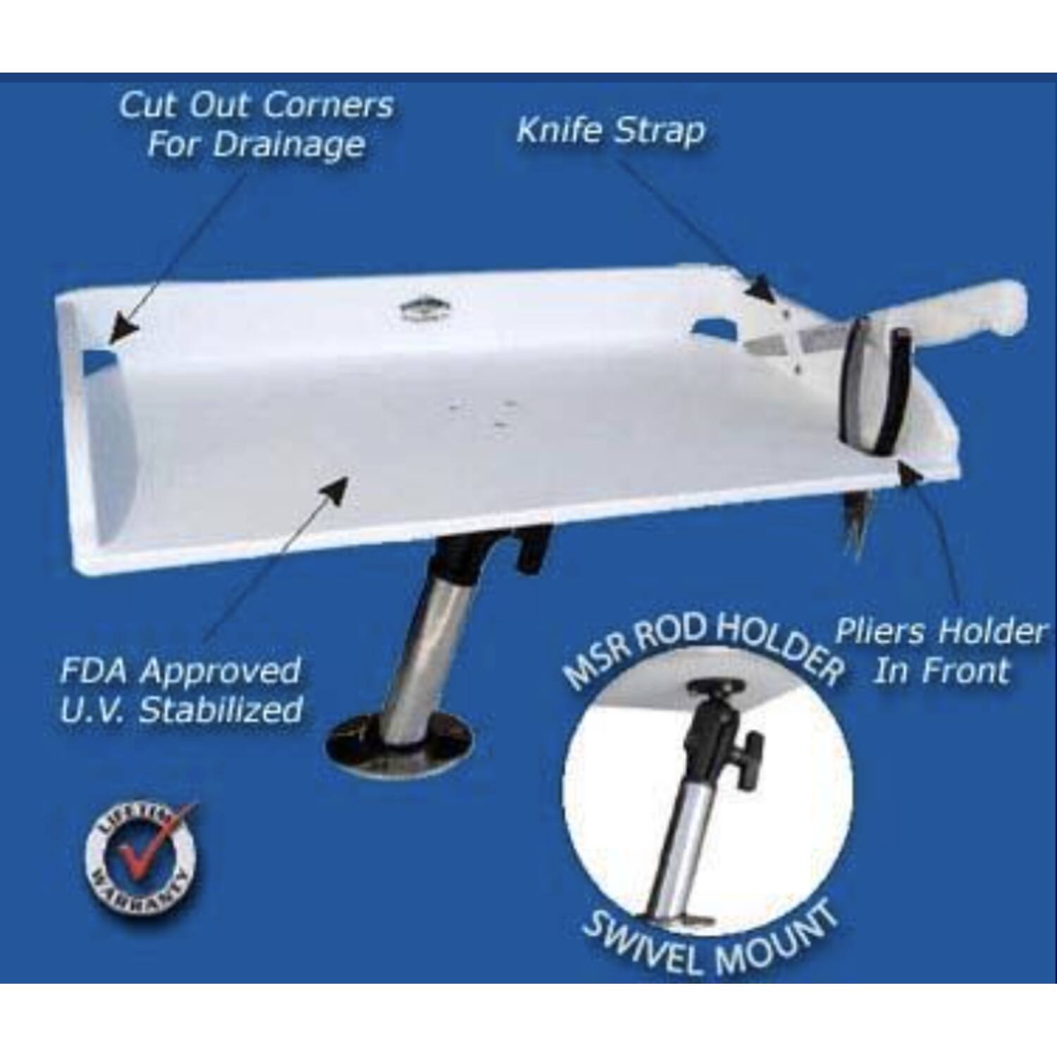 Deep Blue Multi System Rod Holder Bait Tables - J&H Tackle