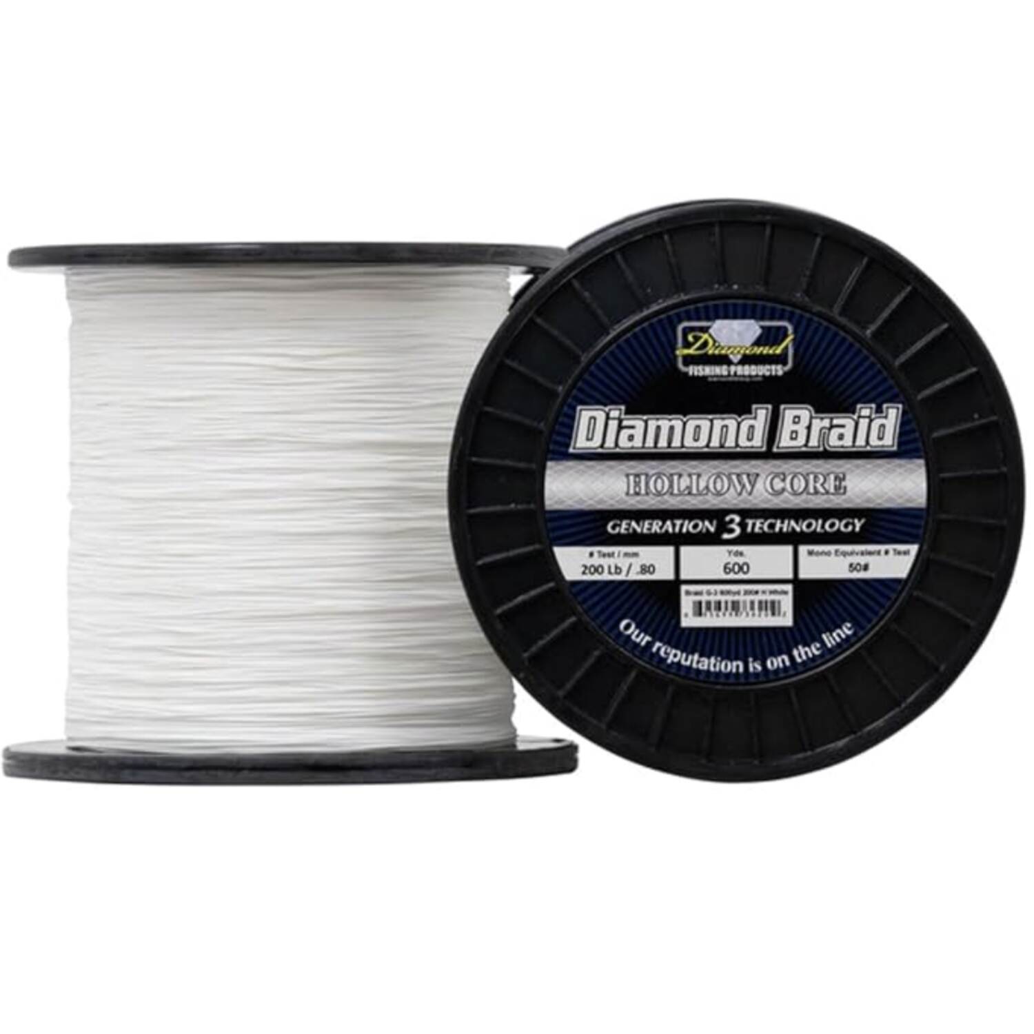 Diamond Hollow Core Gen III By The Yard - J&H Tackle