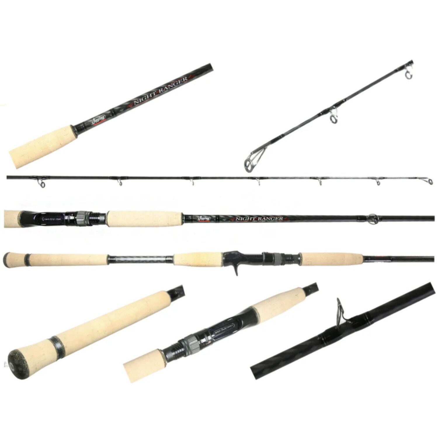 Jigging World Night Ranger Casting Rods - J&H Tackle
