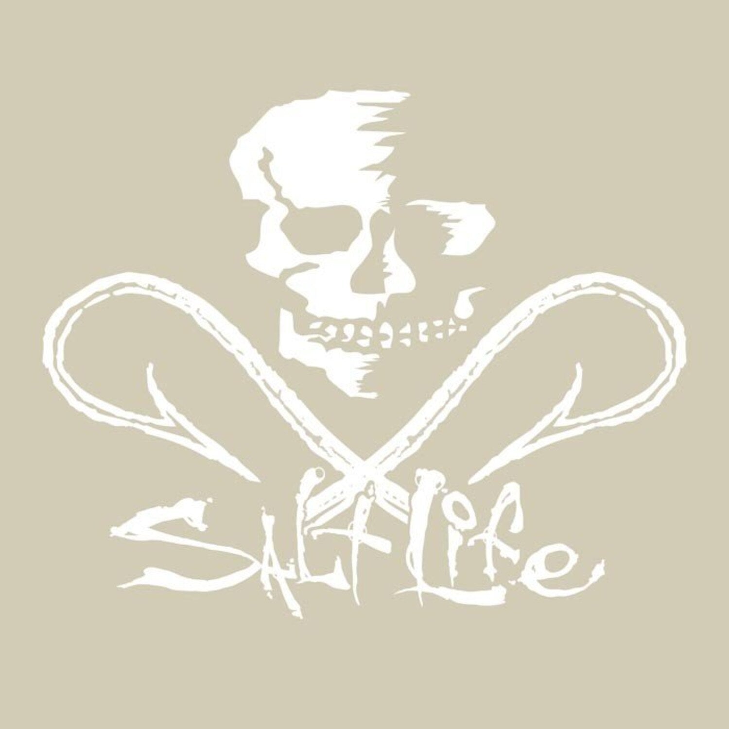 Salt Life Hooked Skull Decal - J&H Tackle