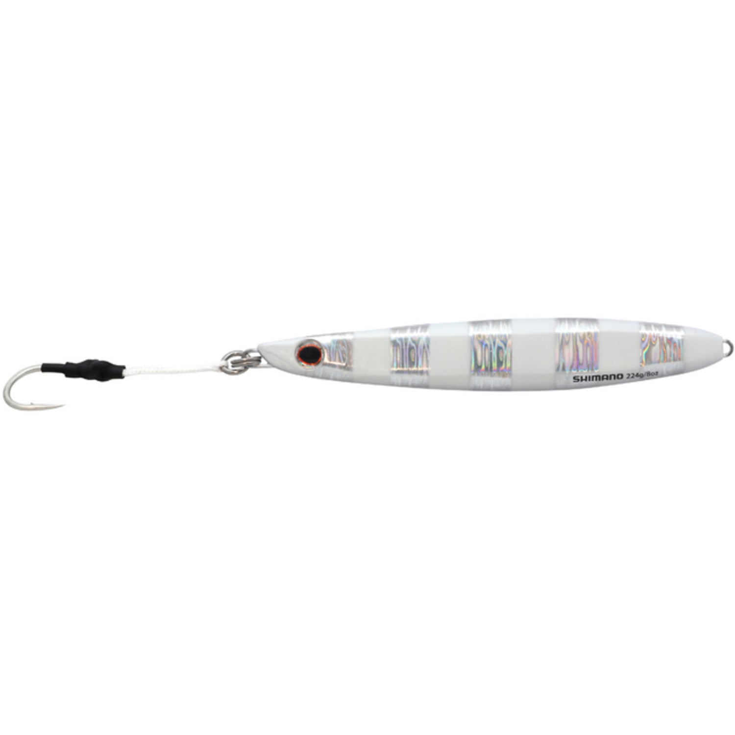 Shimano Butterfly Flat-Side Jigs - 112 g / 4 oz / Zebra Glow - J&H Tackle